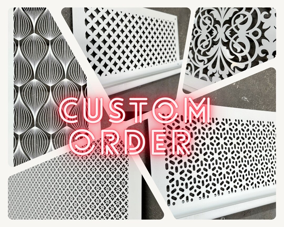 Made-to-order Metal Air Grilles Full Personalization - Etsy