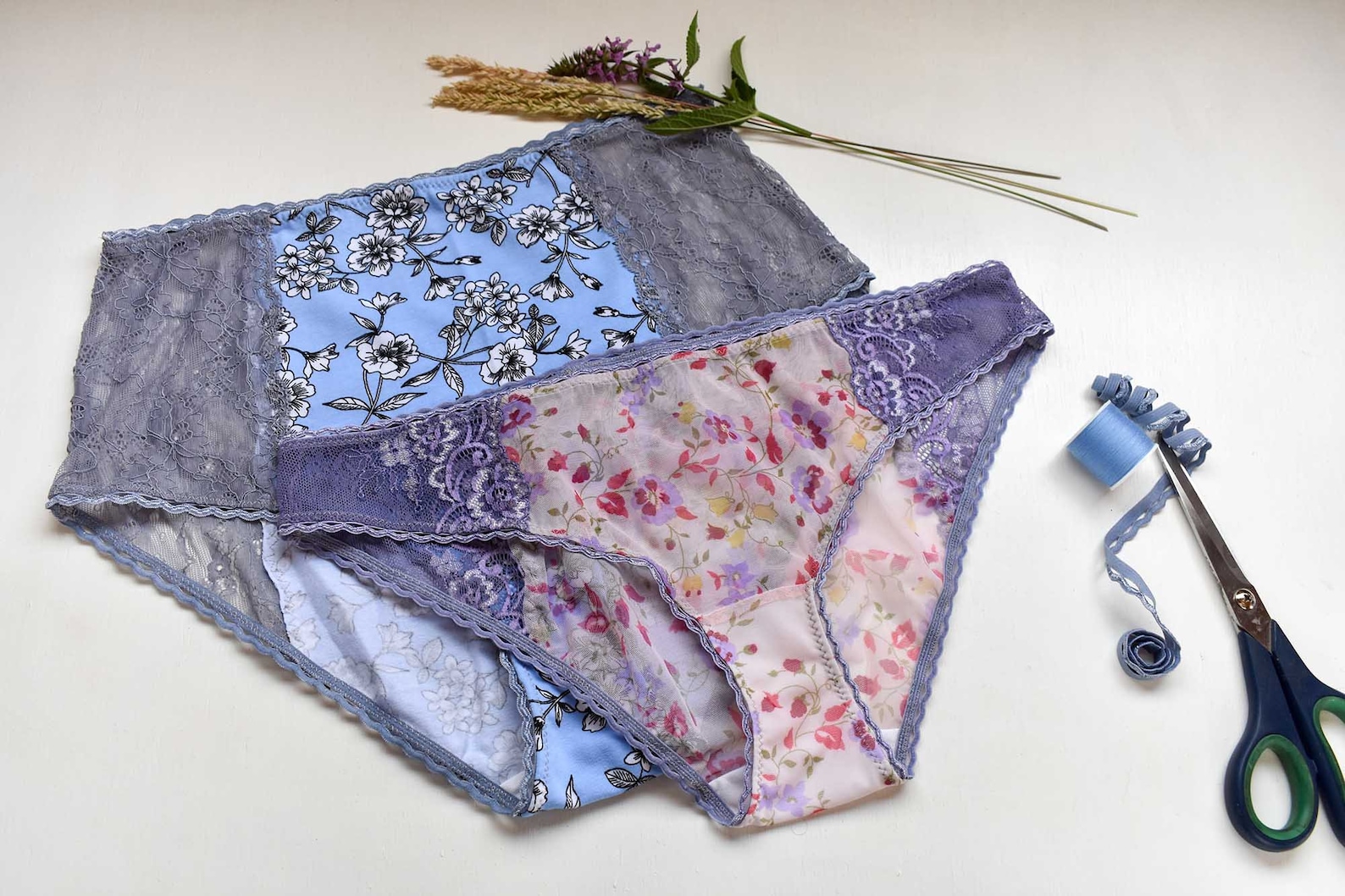 Sewing Pattern Ivy Lace Knickers/panties Digital Download DIY Lingerie ...