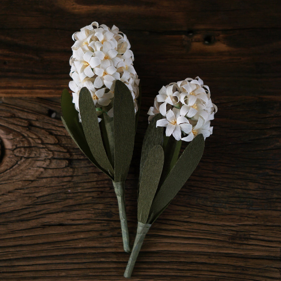 Crepe Paper Hyacinth Digital Template | DIY Paper Flower Pattern ...