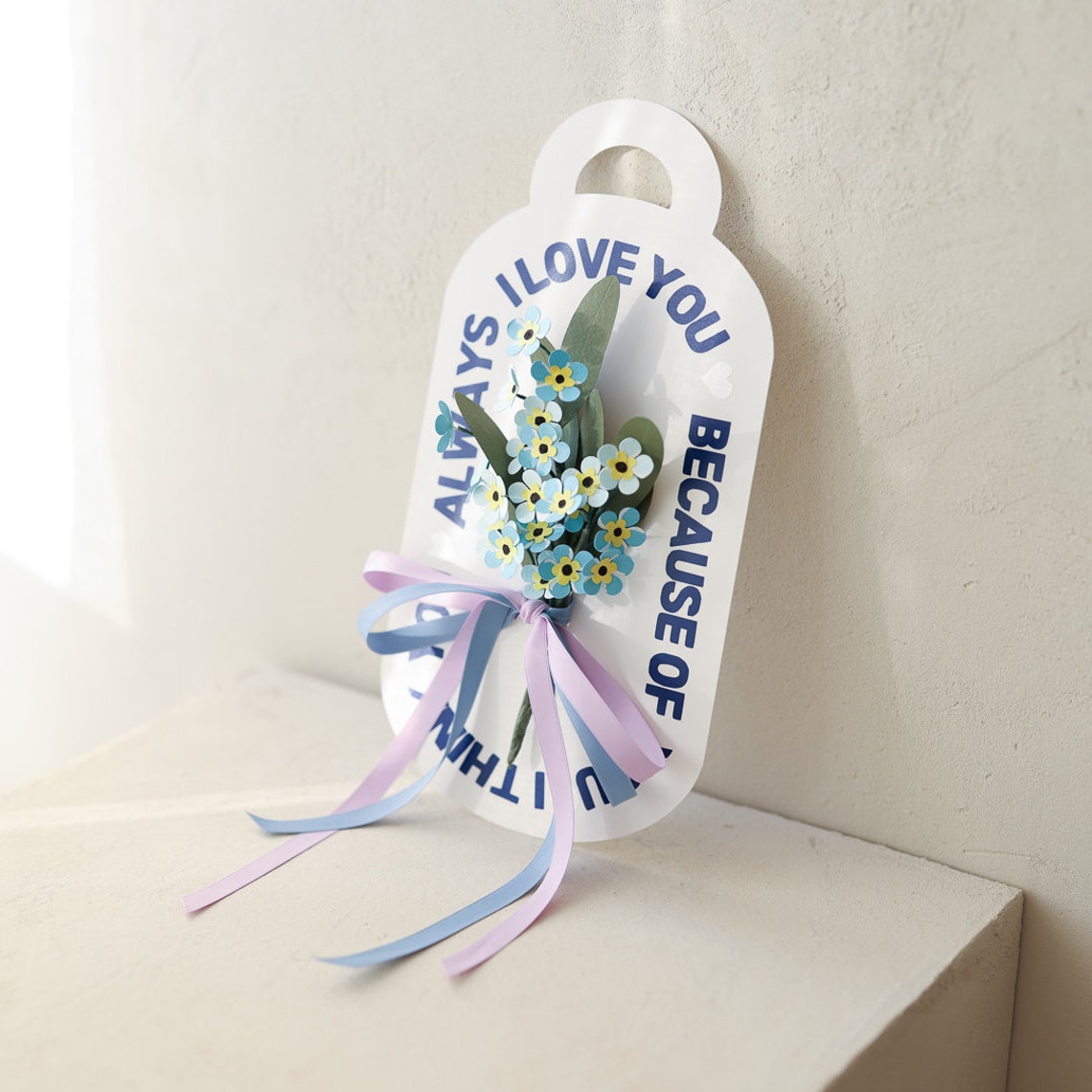 Paper Flower Forget-me-not DIY Kit, Making Video Included - Etsy