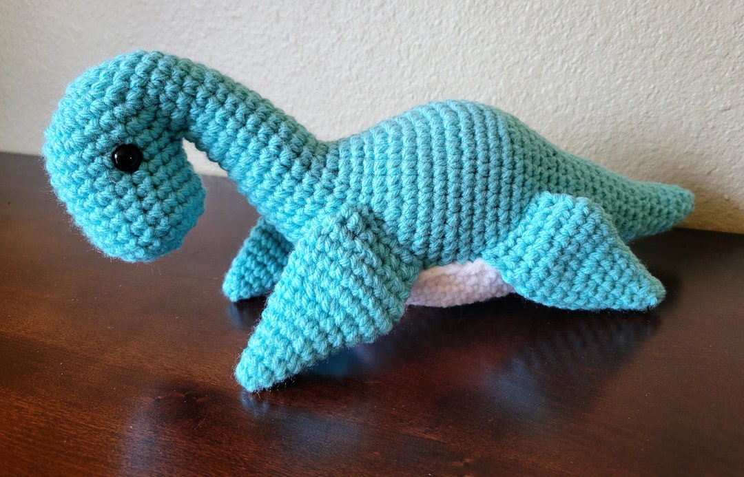 Crochet Plesiosaur Stuffed Animal - Etsy