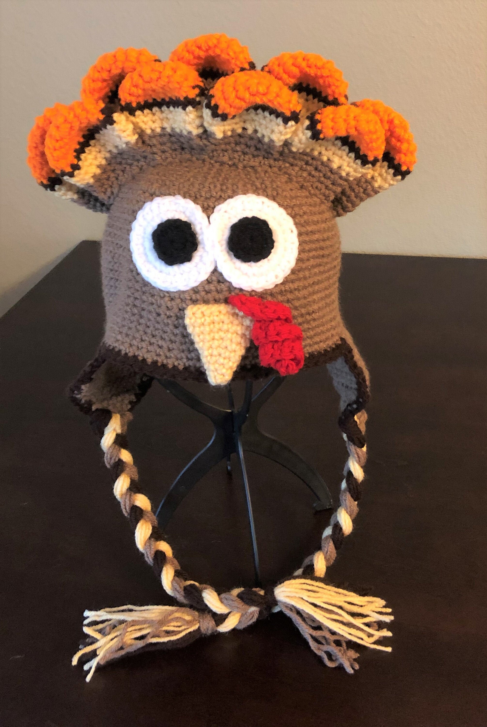 Crochet Turkey Hat - Etsy