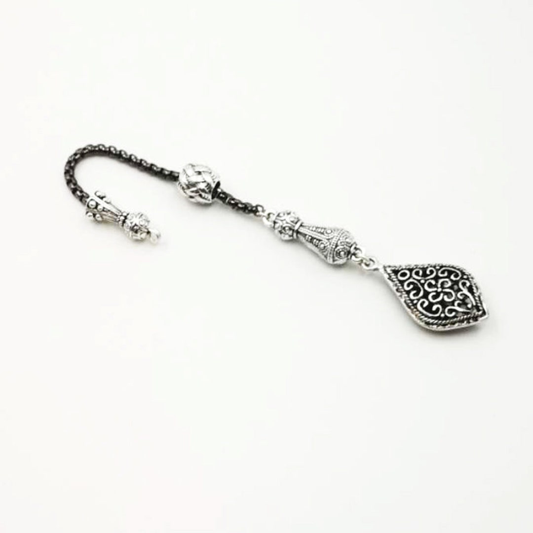 Tasbih Tassel Alloy Part for Misbaha Rosary Silver Pendant - Etsy