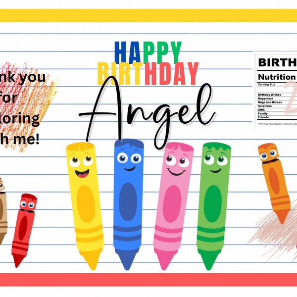 Color Crew Birthday - Etsy