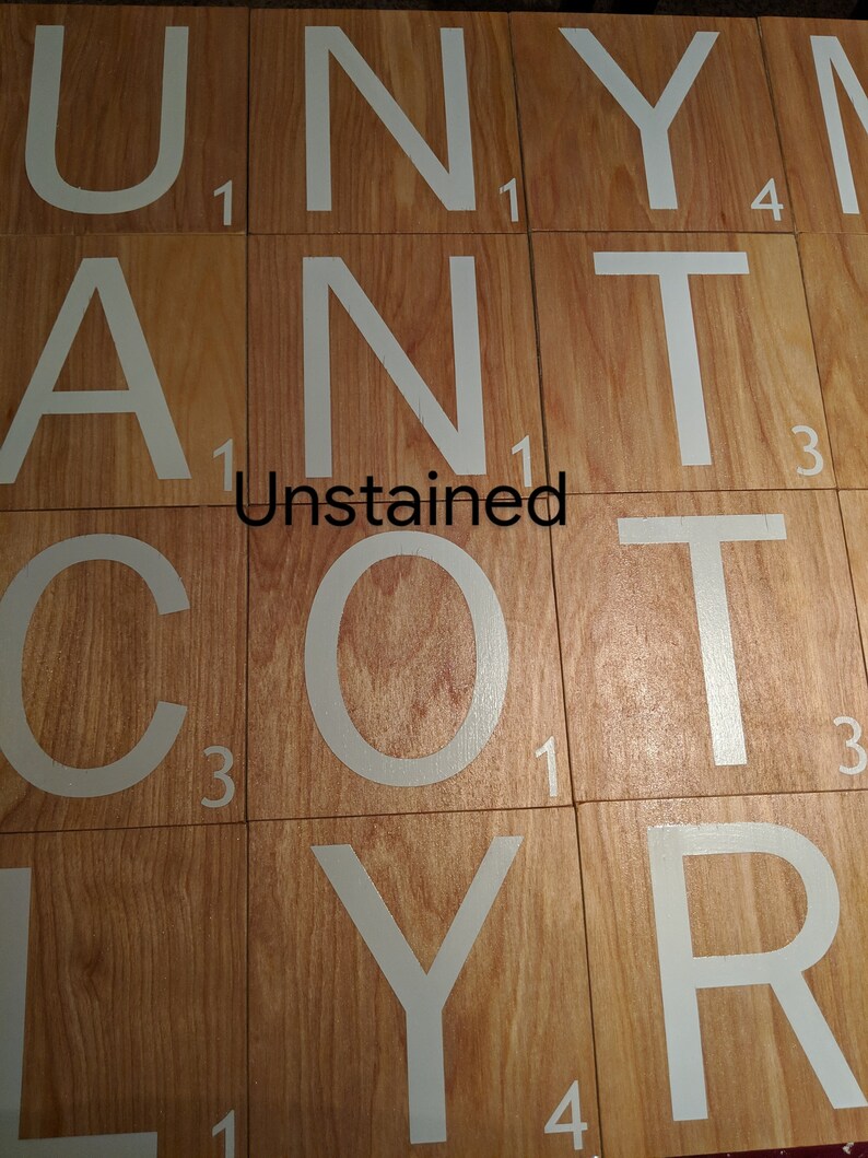 Large Scrabble Letters Letter Tiles Wall Letters Wall | Etsy