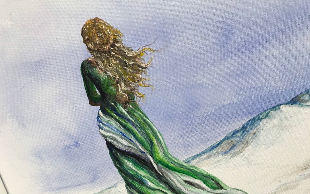 Original Artwork: “saudade” Painting Print on Giclee - Etsy