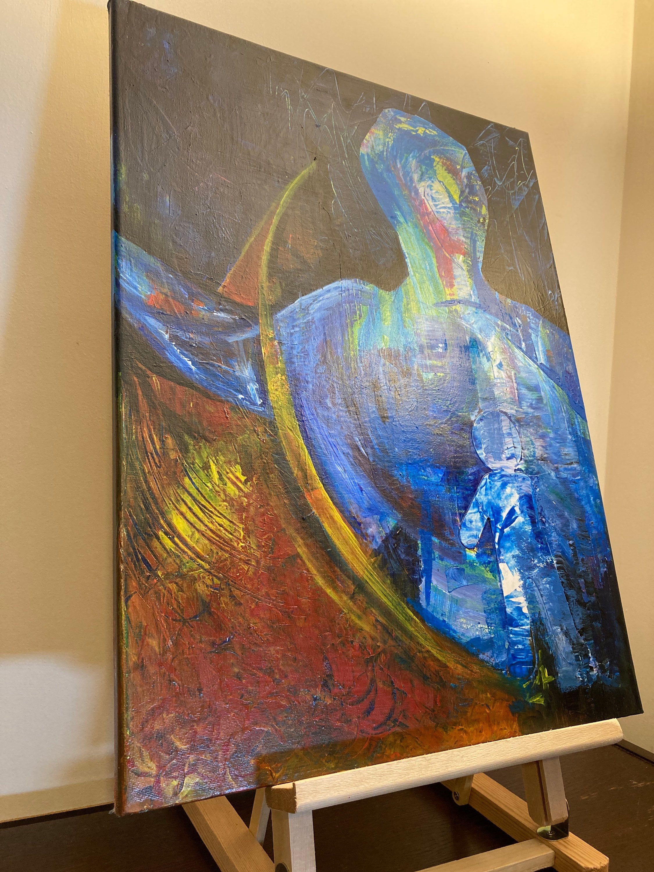 Abstract Figurative Art Original Wall Art Abstract Art in - Etsy UK