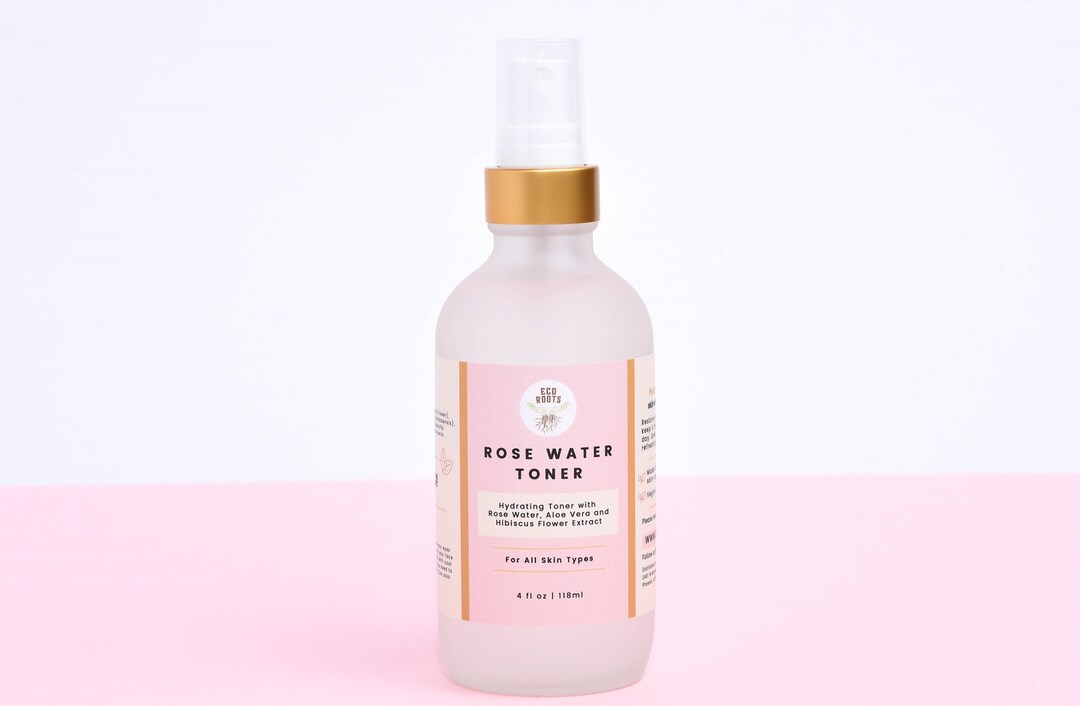 Rose Water Toner | Vegan Toner | Rose Water Spray | Hydrating Face ...