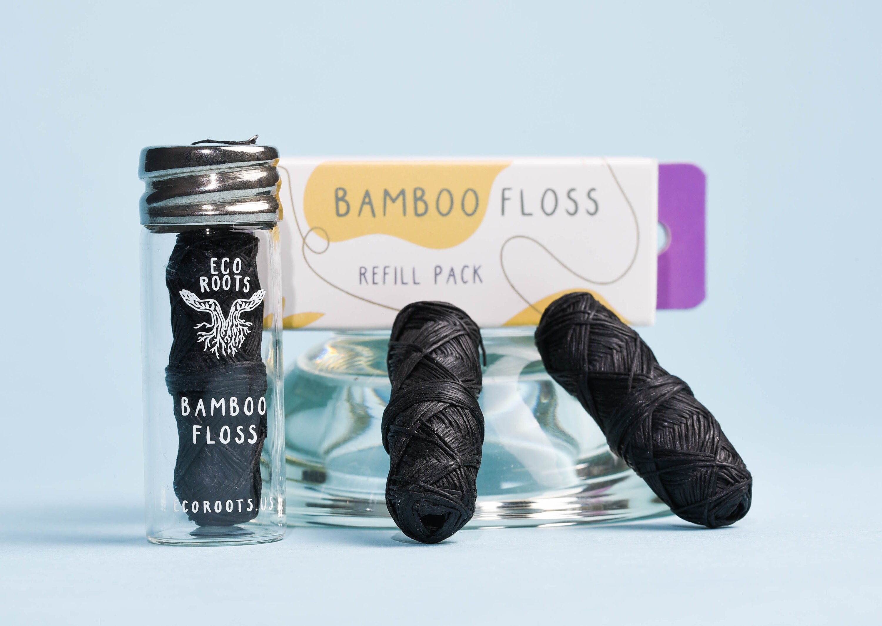 Bundle Bamboo Floss Refill BUNDLE Bundle Set Eco Floss - Etsy