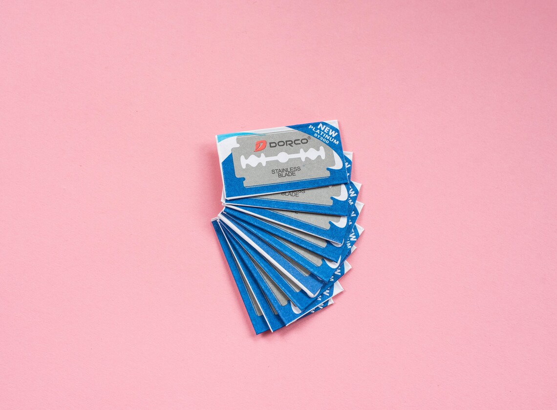 Razor Blades Pack of 10 for Safety Razor Shave Zero Waste - Etsy