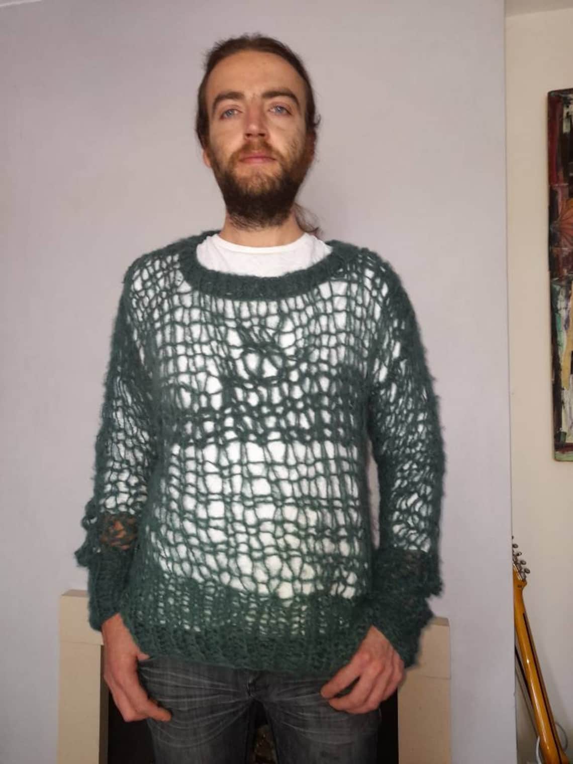 Johnny Rotten Jumper aka John Lydon Like the Mohair Jumper He Wore Back ...