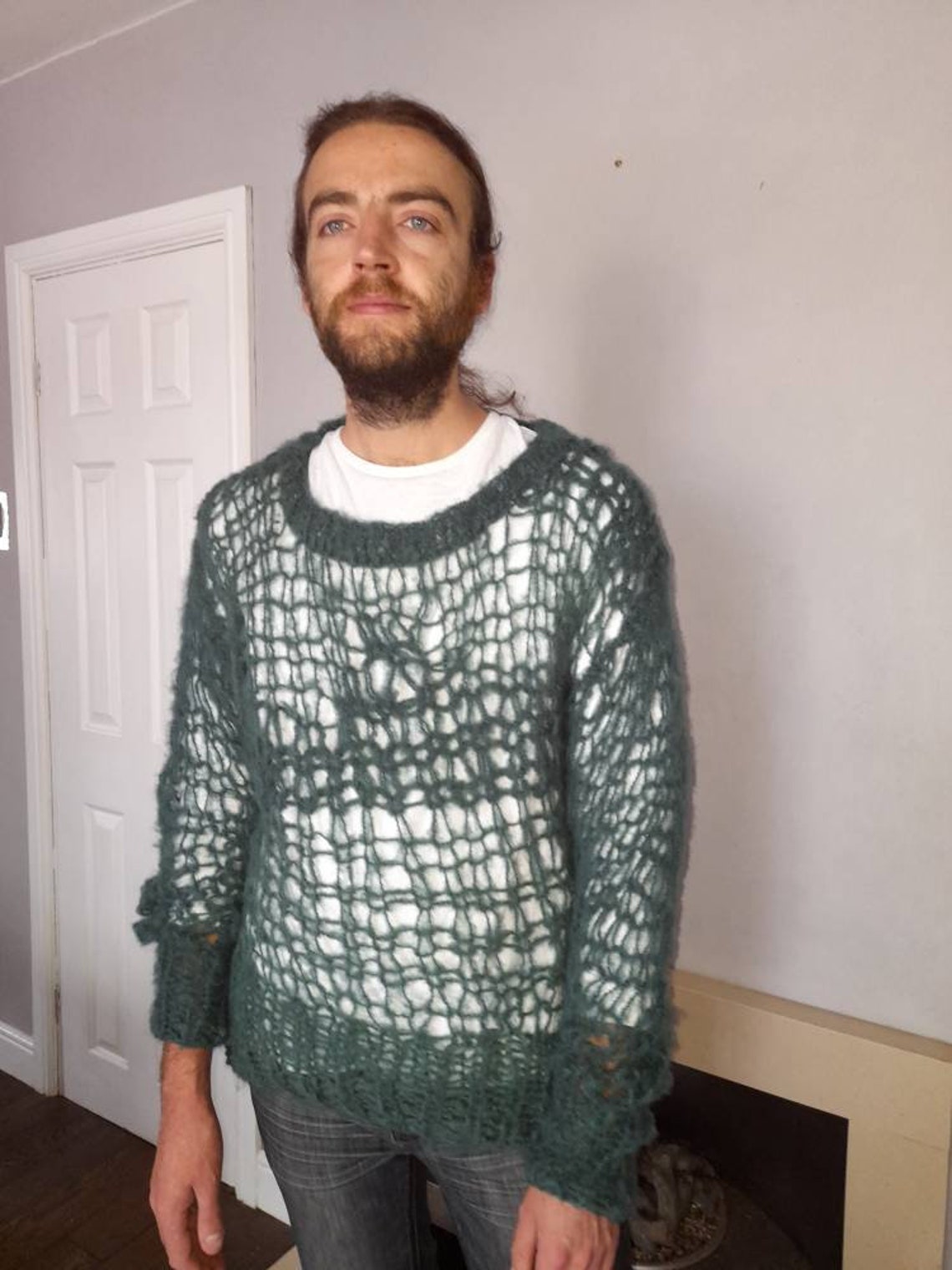 Johnny Rotten Jumper aka John Lydon Like the Mohair Jumper He Wore Back ...