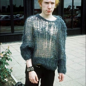 Johnny Rotten Jumper (aka John Lydon) Like the Mohair Jumper He Wore ...