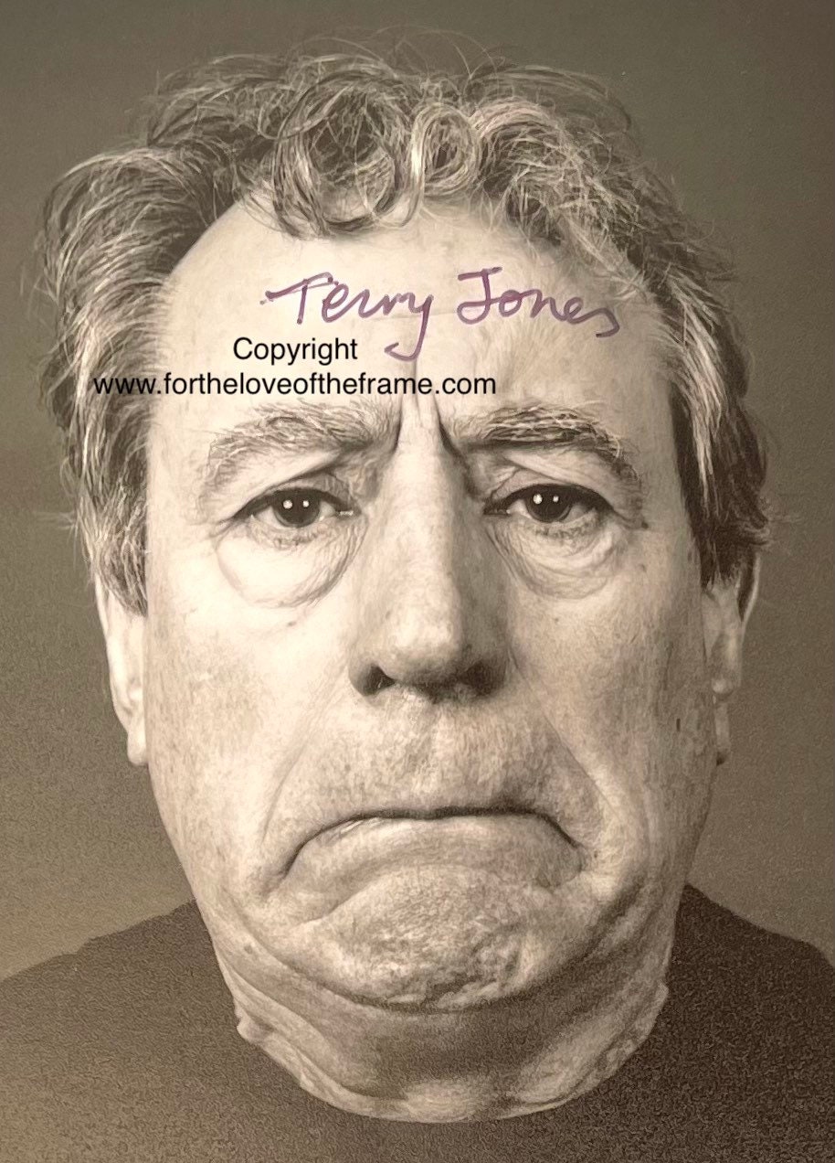 Terry Jones Signed Autograph Movie Memorabilia Monty Python Film Photo ...