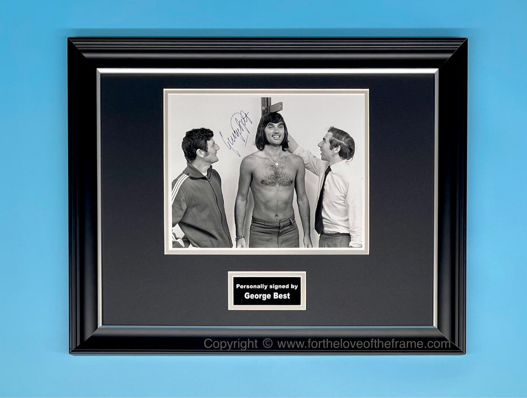 George Best Signed Autograph Football Soccer Memorabilia Manchester ...
