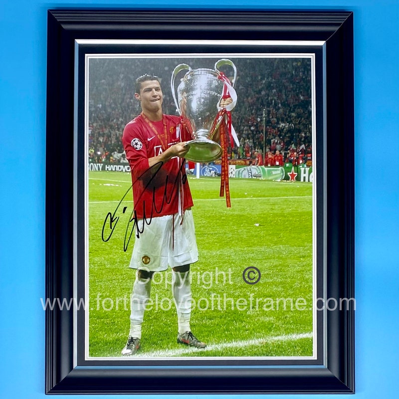 Cristiano Ronaldo Autograph - Etsy