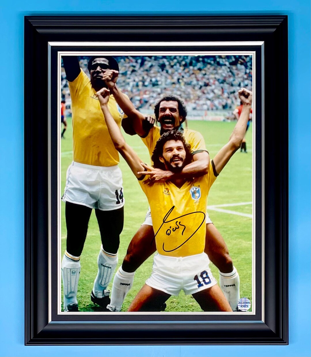 Socrates Signed Photo in Luxury Handmade Wooden Frame & AFTAL Member ...