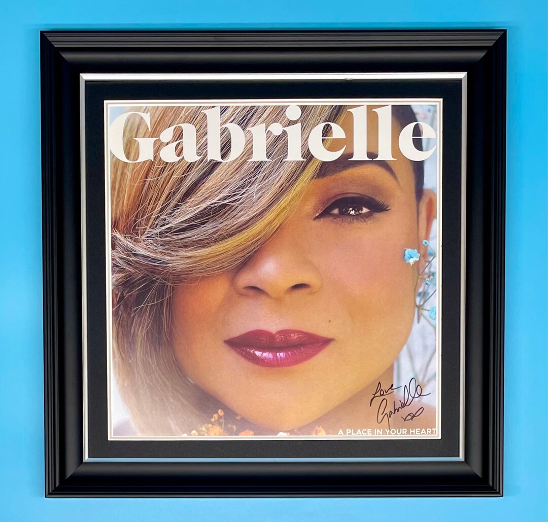 Gabrielle Signed Photo in Luxury Handmade Wooden Frame & AFTAL Member ...