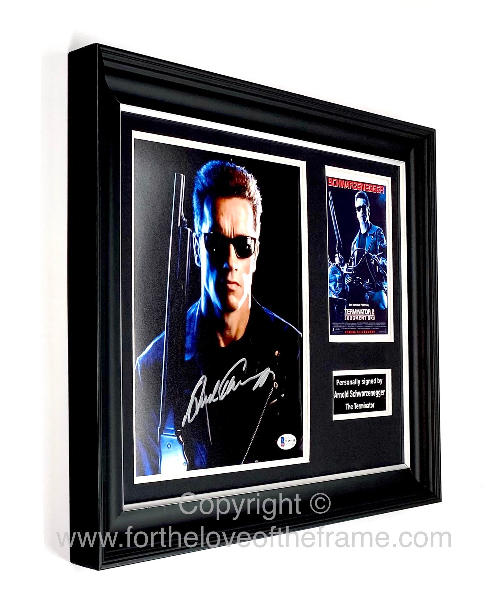Arnold Schwarzenegger Signed Autograph Movie Memorabilia the Terminator ...