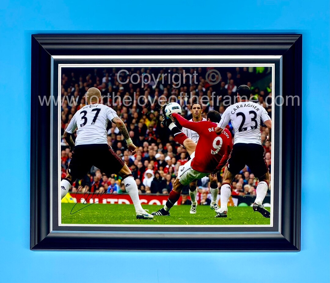 Dimitar Berbatov Signed Autograph Football Soccer Memorabilia ...