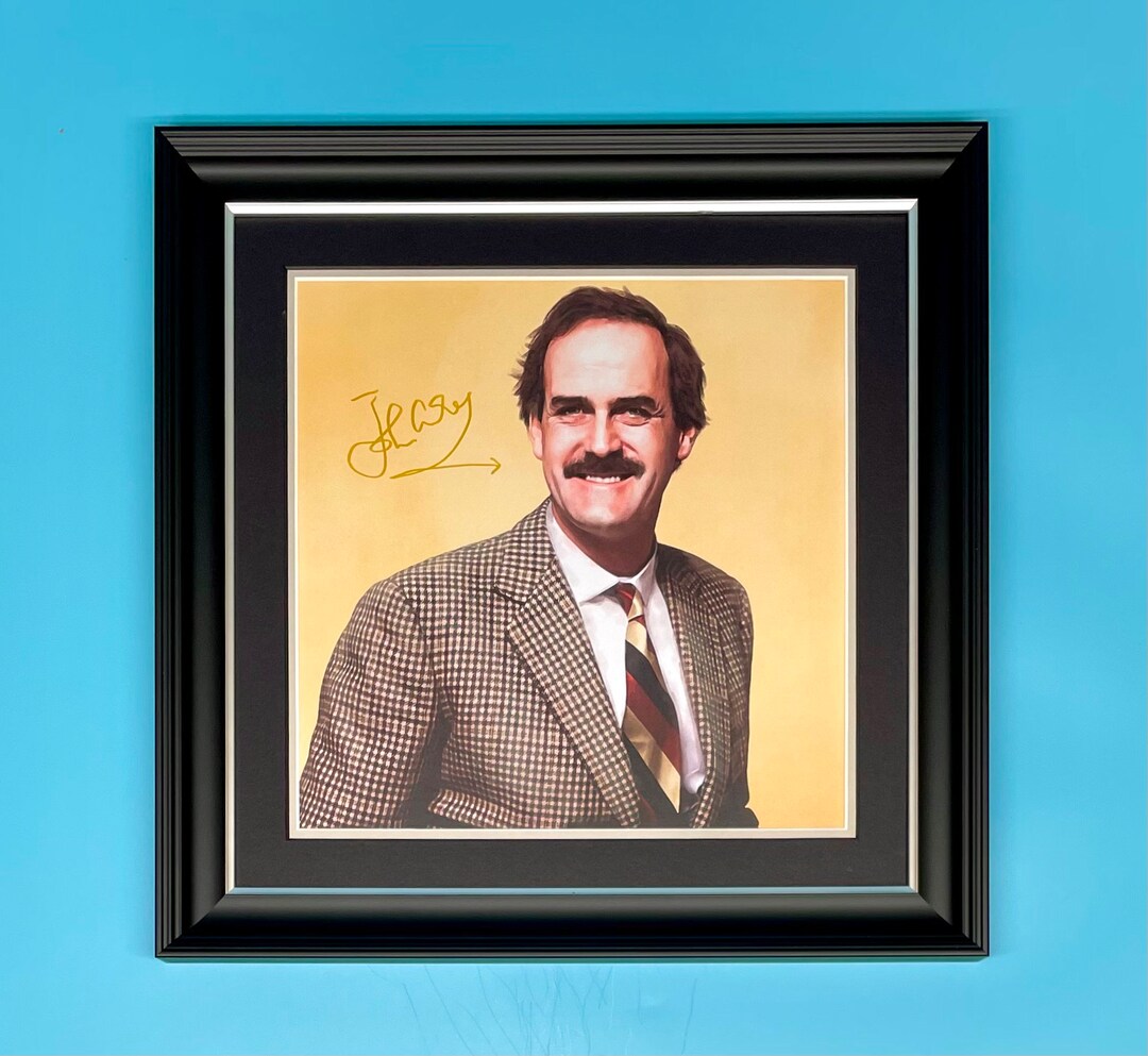 John Cleese Signed Photo in Luxury Handmade Wooden Frame & AFTAL Member ...