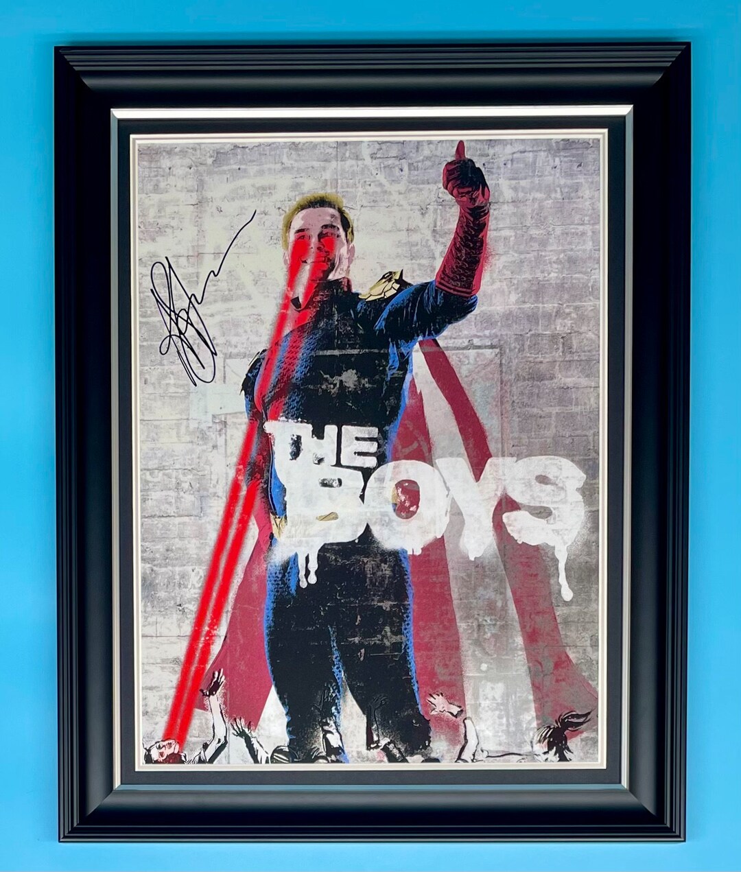 Antony Starr Signed Photo in Luxury Handmade Wooden Frame & AFTAL ...