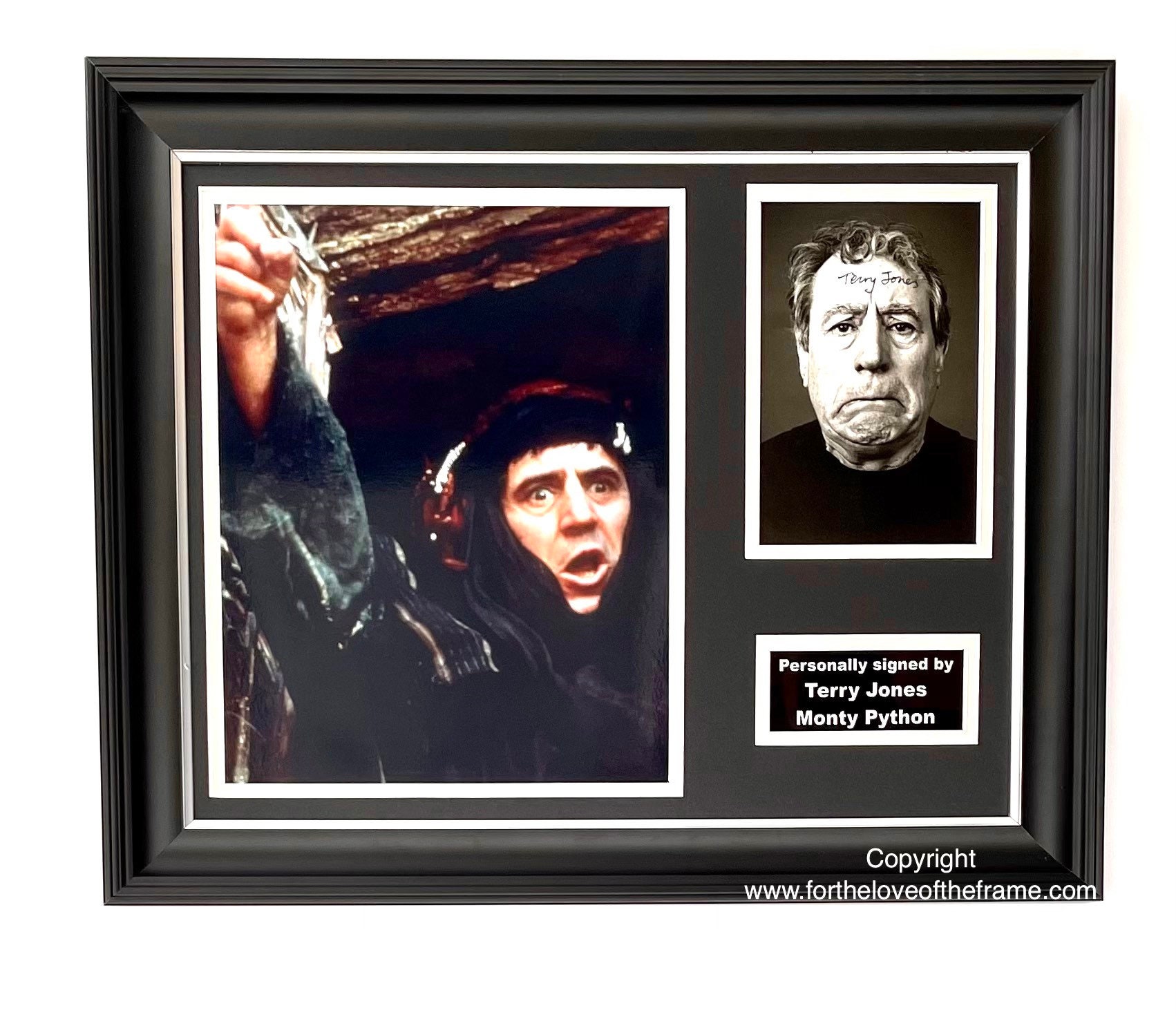 Terry Jones Signed Autograph Movie Memorabilia Monty Python Film Photo ...