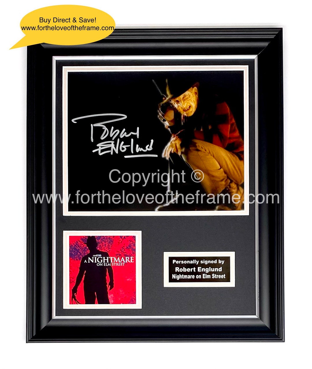Robert Englund Signed Autograph Movie Memorabilia A Nightmare on Elm ...