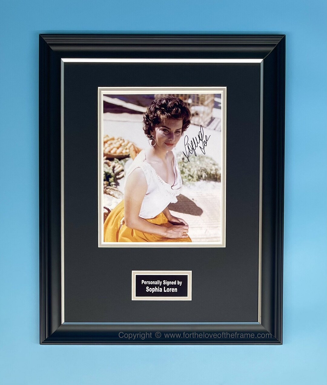 Sophia Loren Signed Autograph Movie Memorabilia Iconic Photo Poster in ...