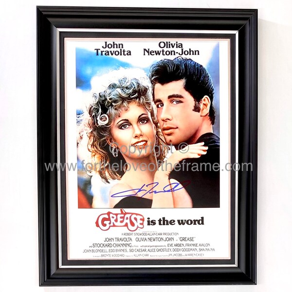 Grease Signed Movie Poster Poster - Etsy