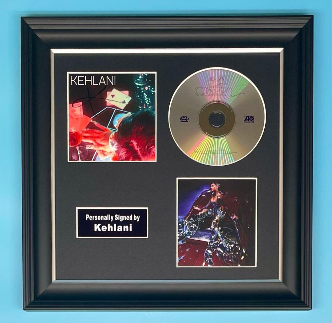 Kehlani Signed Photo & CD in Luxury Handmade Wooden Frame With AFTAL ...