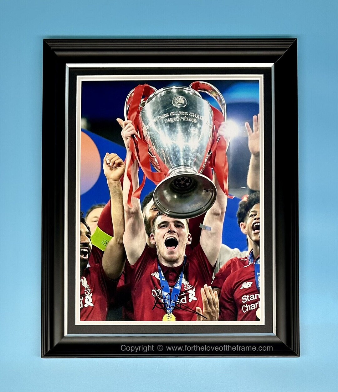 Andy Robertson Signed Autograph Football Soccer Memorabilia Liverpool ...