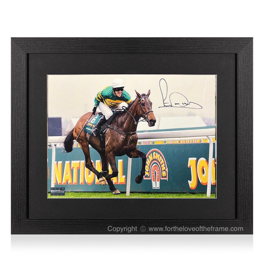 AP Mccoy Signed Autograph Horse Racing Memorabilia 2010 Grand National ...