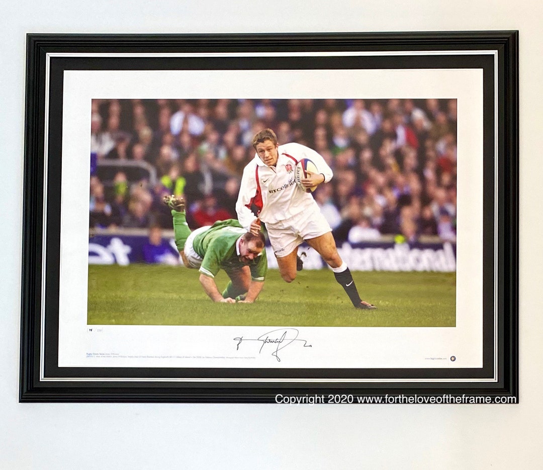 Jonny Wilkinson Signed Autograph Sport Memorabilia Limited Edition ...