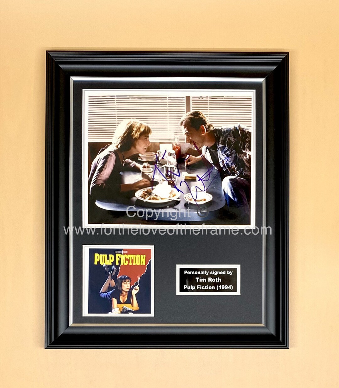 Tim Roth Signed Autograph Movie Memorabilia Pulp Fiction Film Photo in ...