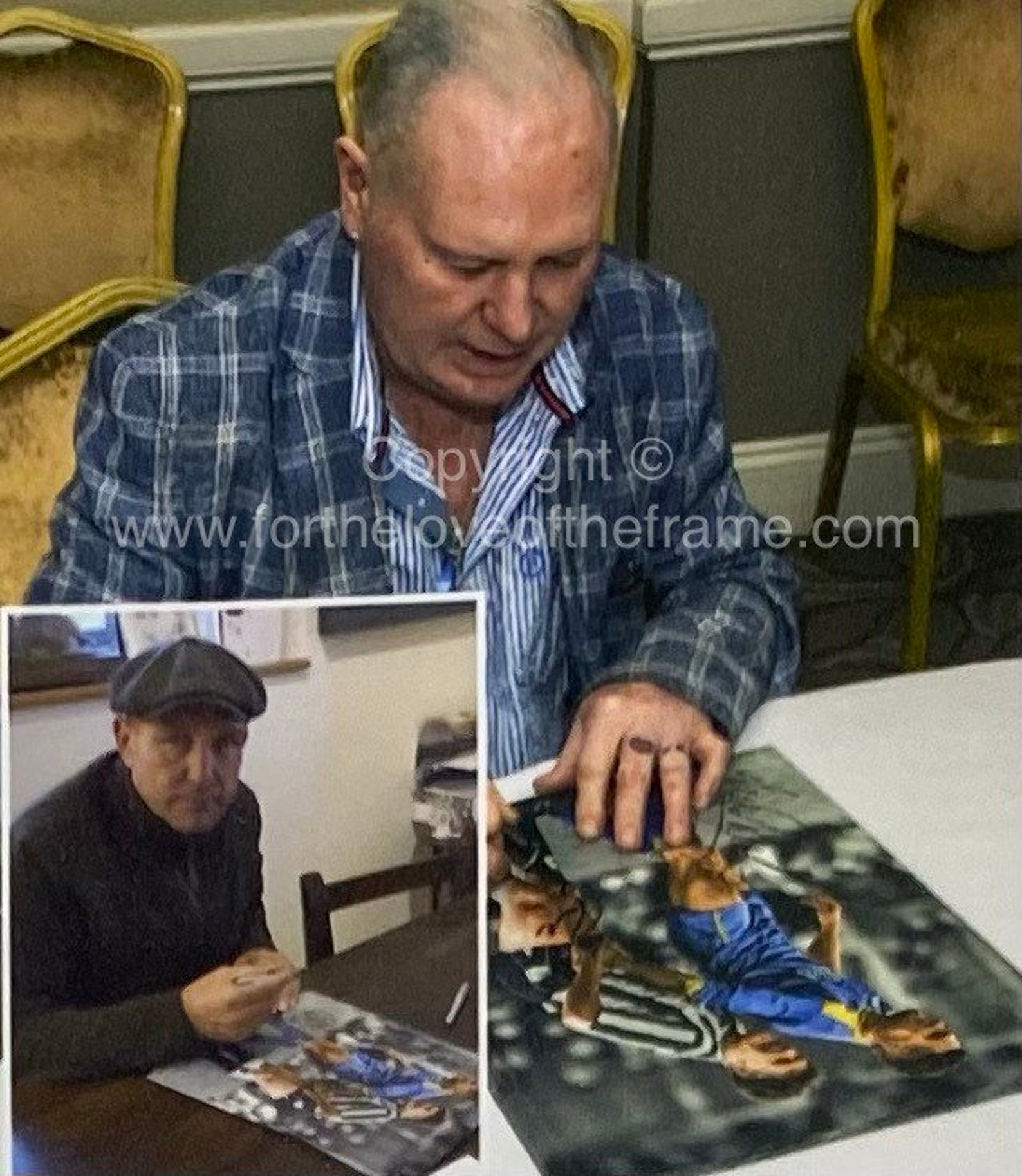 Paul Gascoigne & Vinnie Jones Hand Signed by Both Legends - Etsy UK