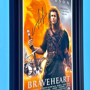 Mel Gibson Signed Photo in Luxury Handmade Wooden Frame With Beckett ...
