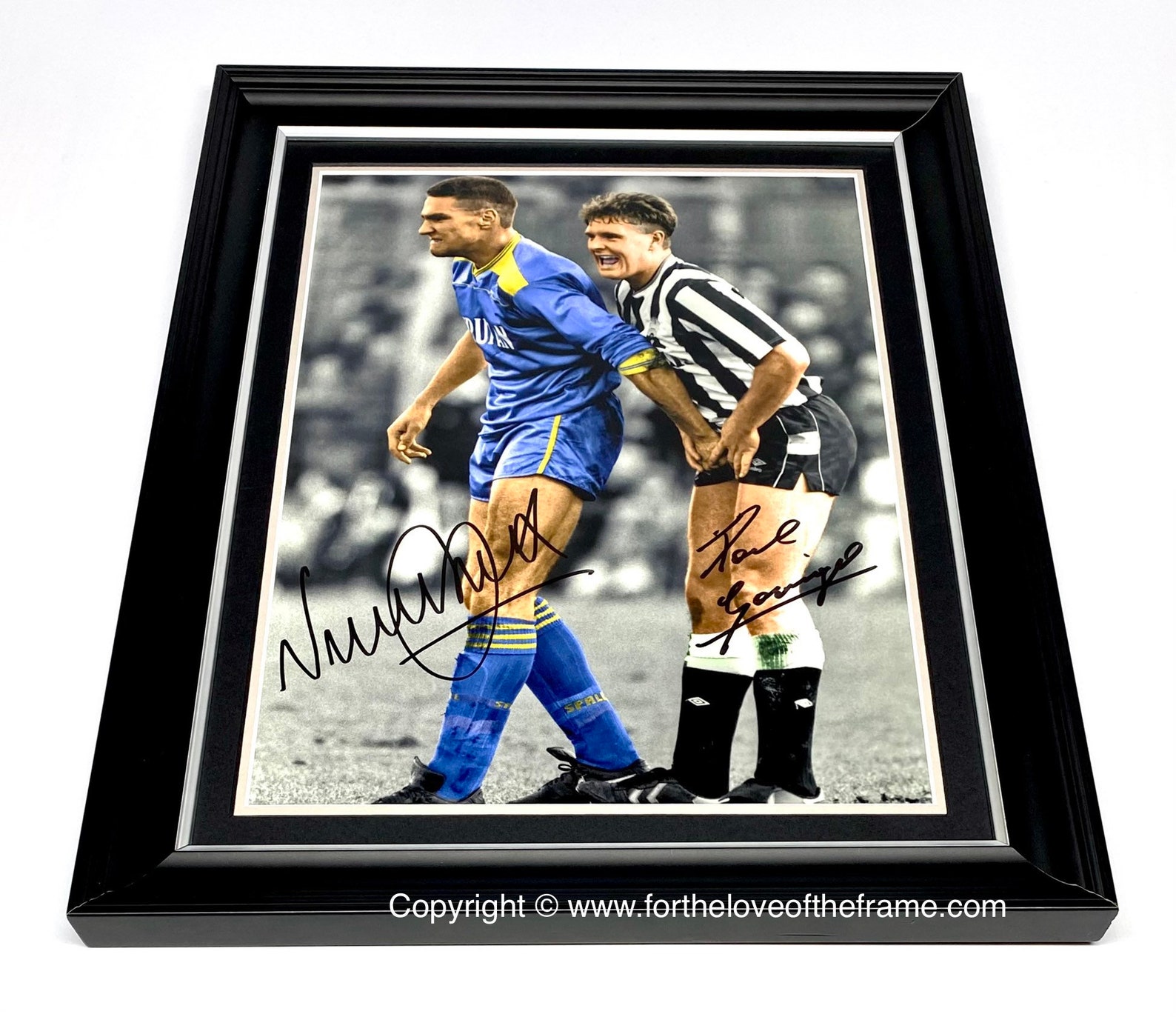Paul Gascoigne & Vinnie Jones Hand Signed by Both Legends - Etsy UK