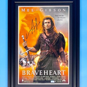 Mel Gibson Signed Photo in Luxury Handmade Wooden Frame With Beckett ...