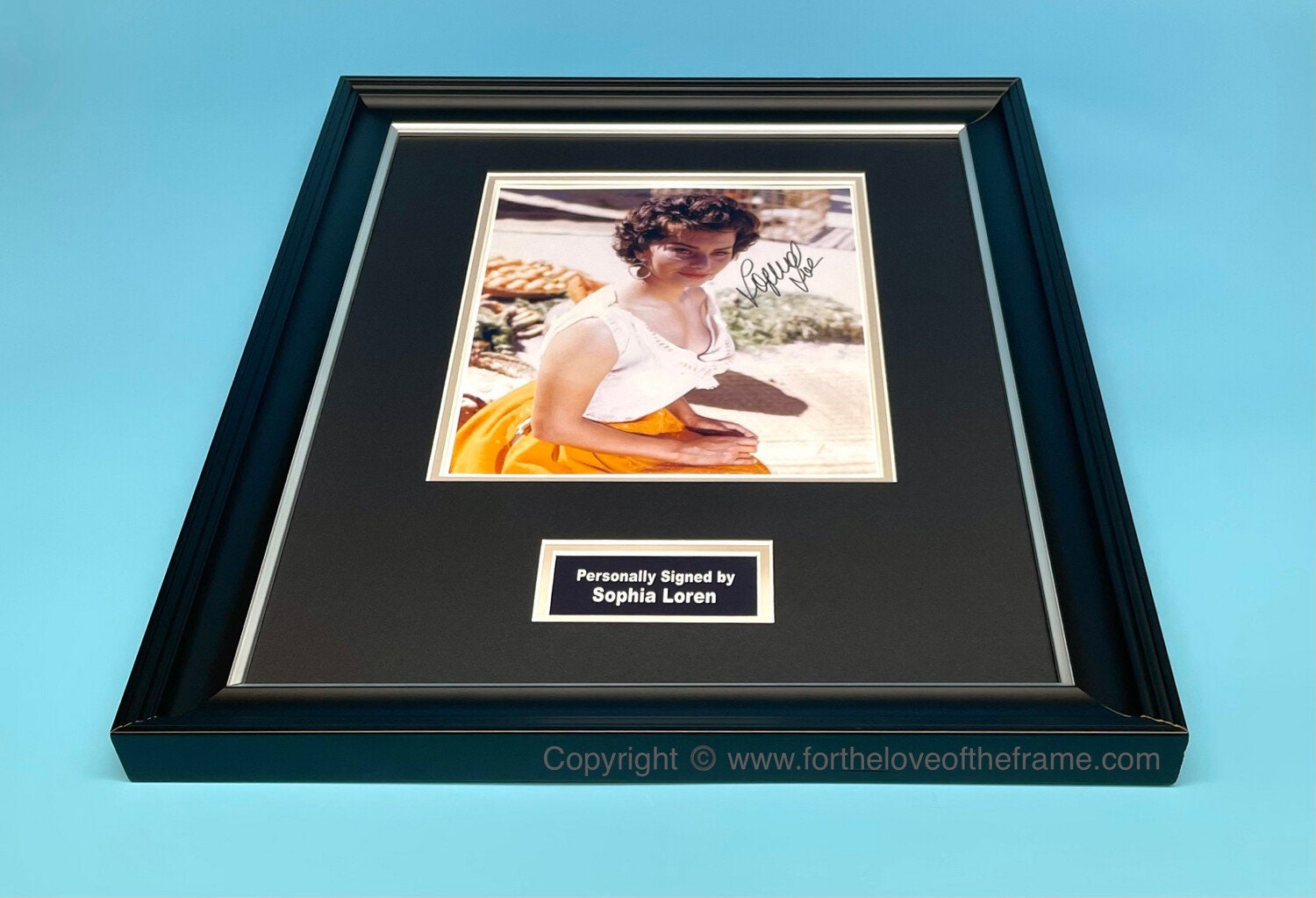 Sophia Loren Signed Autograph Movie Memorabilia Iconic Photo Poster in ...