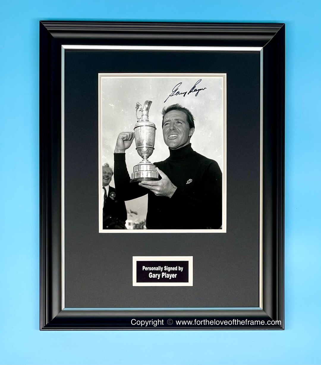 Gary Player Signed Autograph Sport Memorabilia Golf Trophy Photo in ...