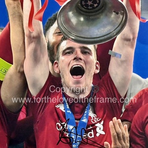 Andy Robertson Signed Autograph Football Soccer Memorabilia Liverpool ...