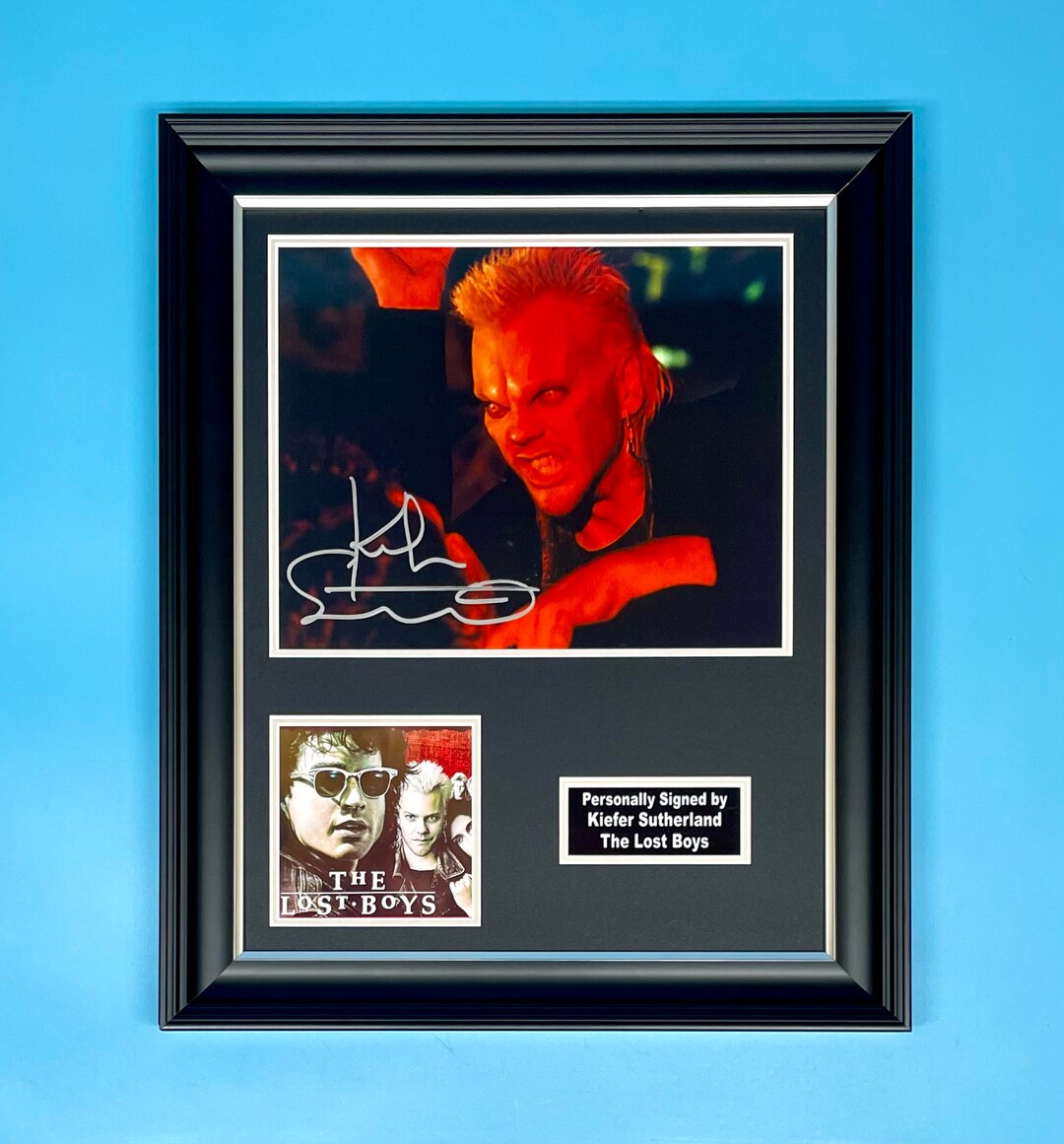 Kiefer Sutherland Signed Photo in Luxury Handmade Wooden Frame With ...