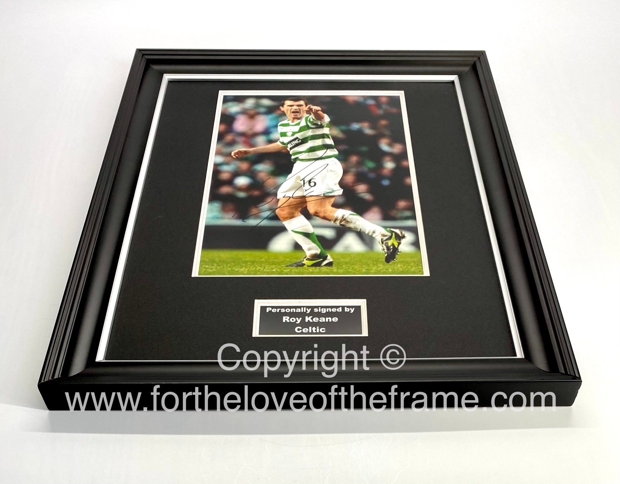 Roy Keane Signed Autograph Football Soccer Memorabilia Celtic Photo in ...