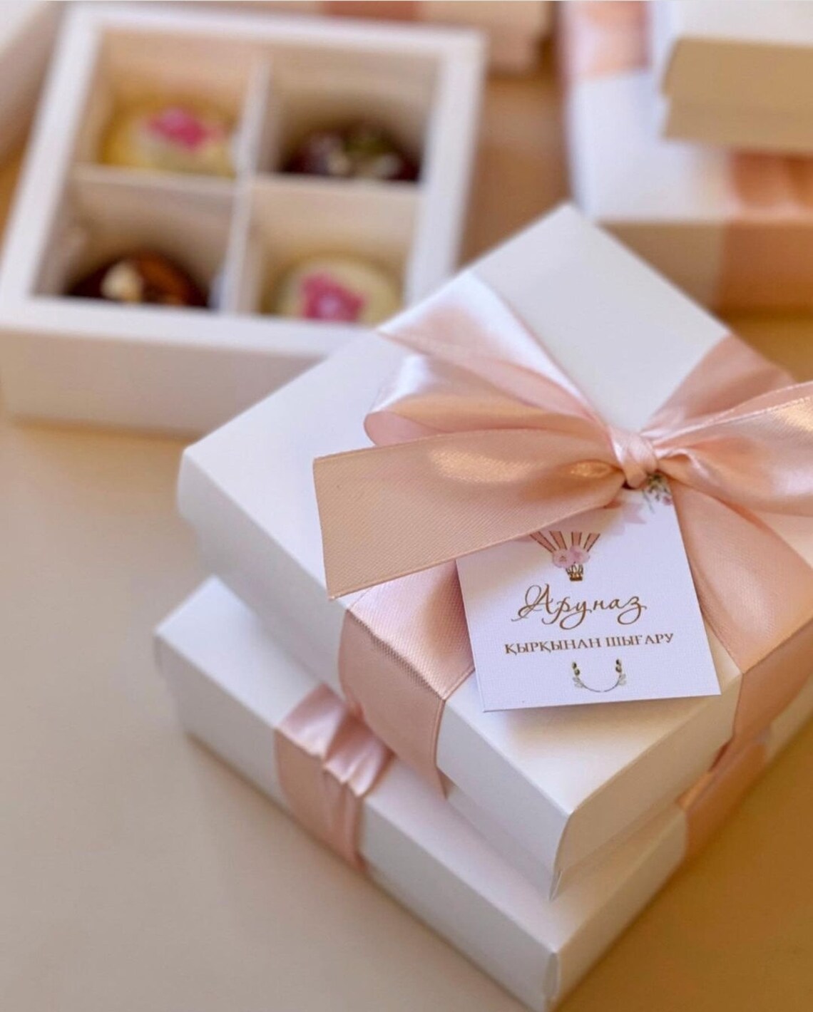 Personalized Favors 5 Boxes, Wedding Chocolate Favor Box,unique and ...