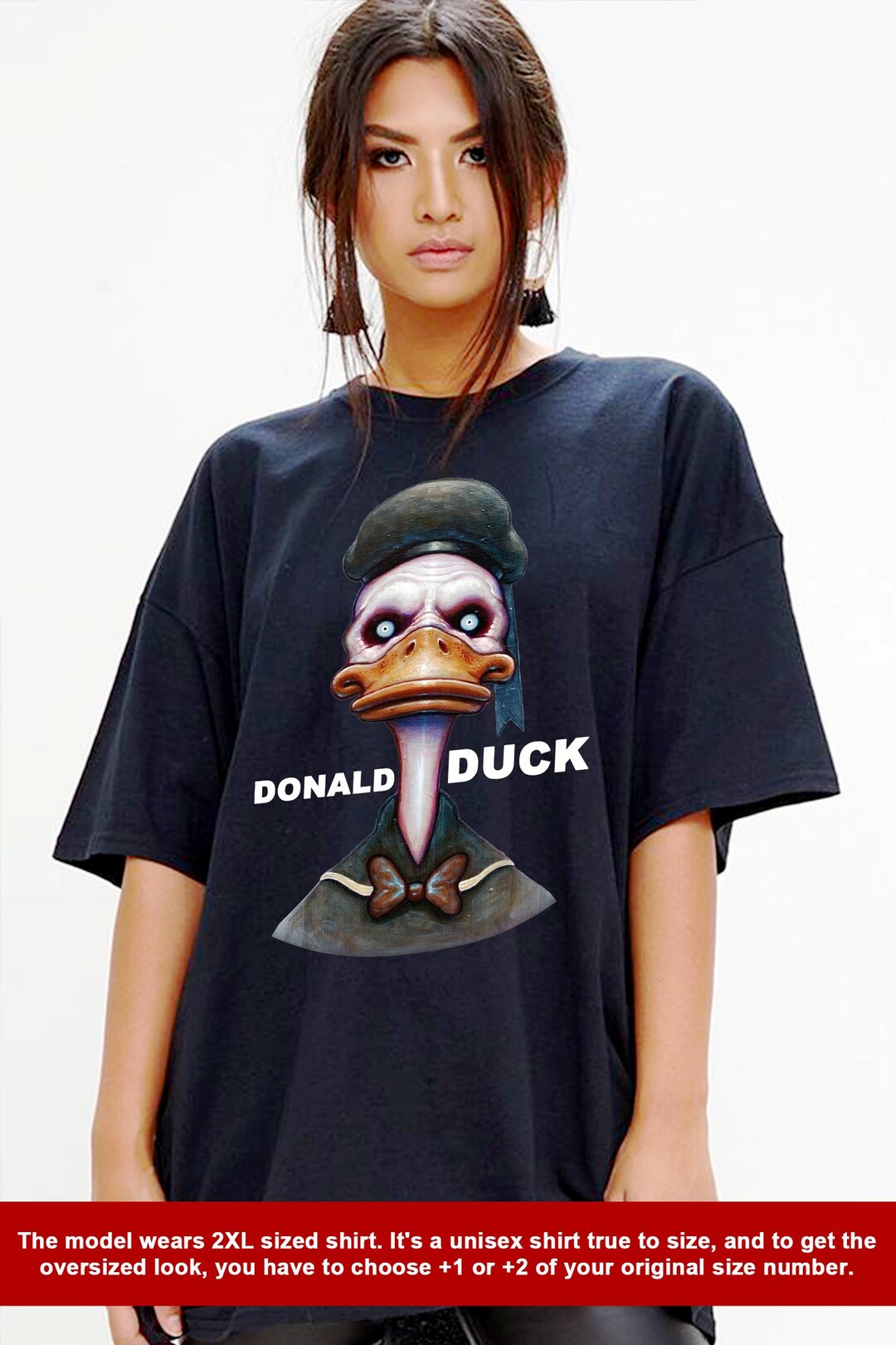 Limited Spooky Duck Valak Halloween Vintage T-shirt, Donald Duck Shirt ...