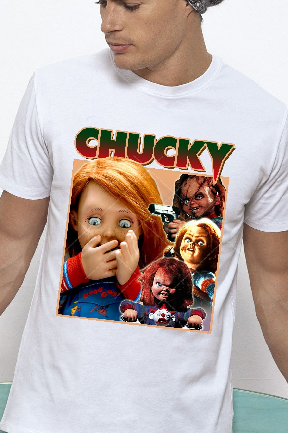 CHUCKY Vintage Shirt, CHUCKY Homage Tshirt, CHUCKY Fan Tees, Chucky ...