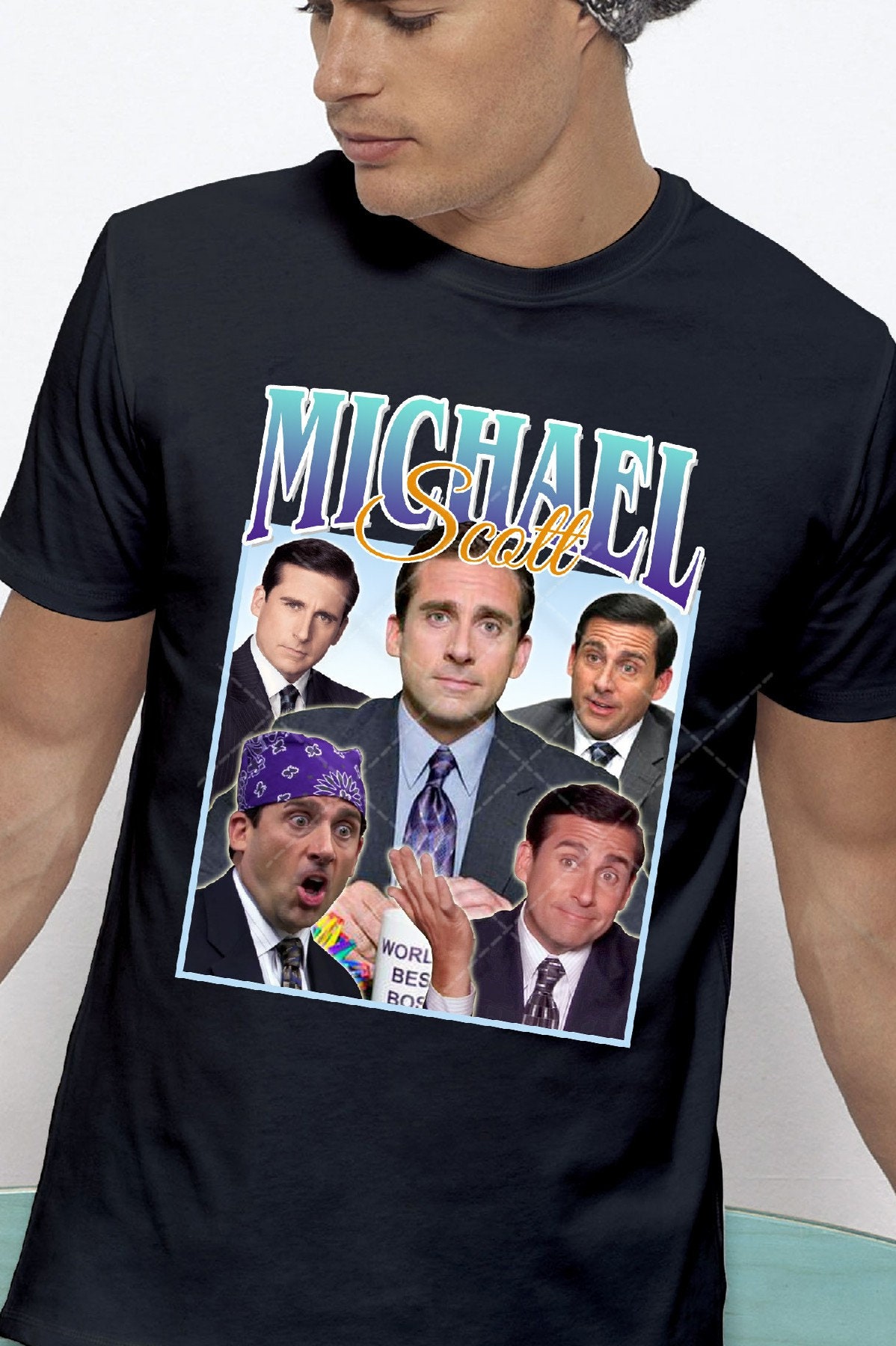 Michael Scott Homage Tshirt, Michael Scott US Office TV Vintage Shirt ...