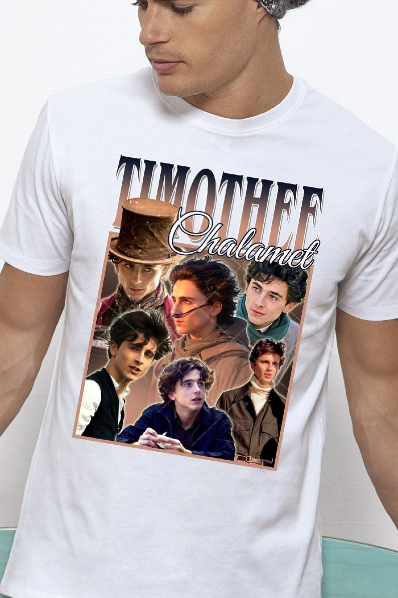 TIMOTHEE CHALAMET Shirt, Timothee Chalamet Retro 90s Tshirt, the King ...