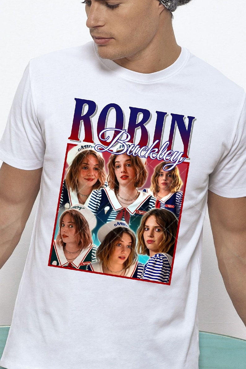 Robin Buckley Vintage Shirt, Maya Hawke Homage Tshirt, Robin Buckley ...